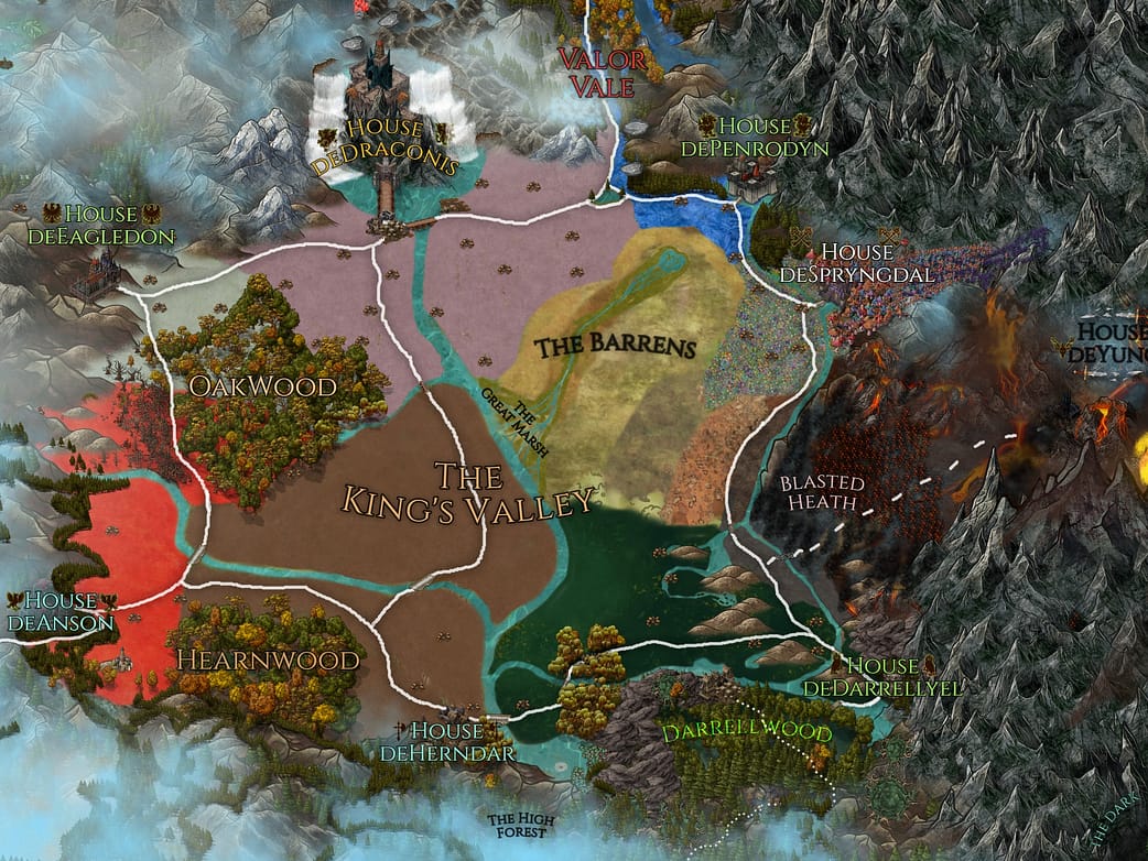 Political maps – Casey Cooper Author/Bard