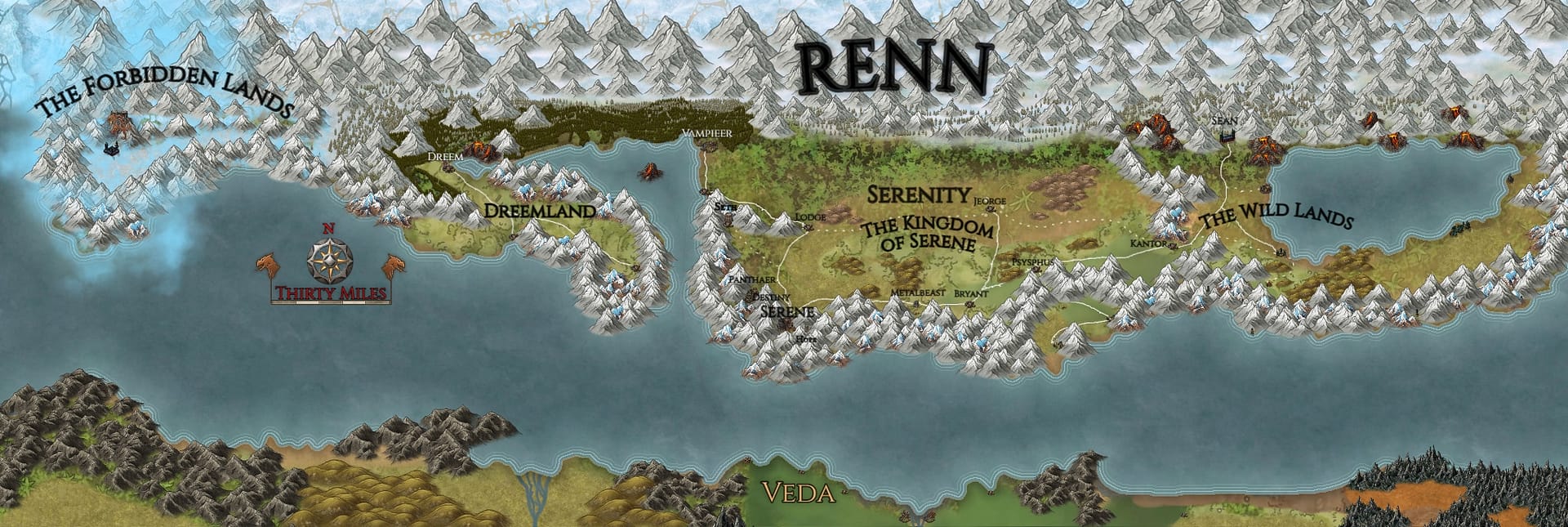 The Land of Renn – Casey Cooper Author/Bard